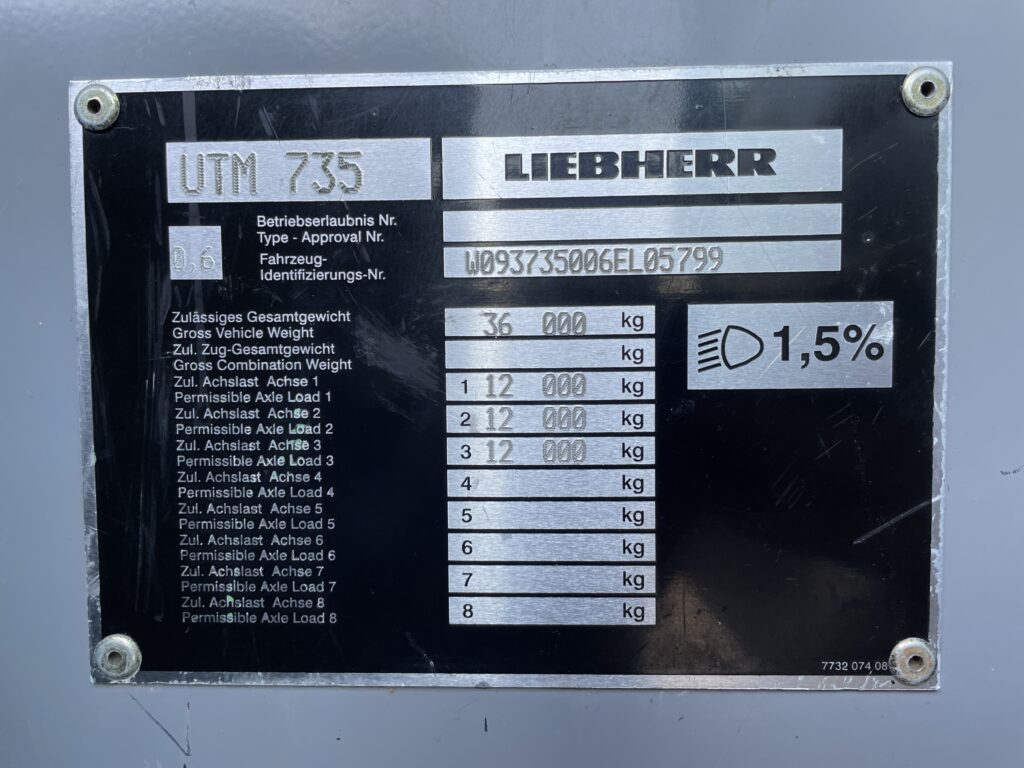 Liebherr LTM1055-3.1 056033 - VEMA Crane