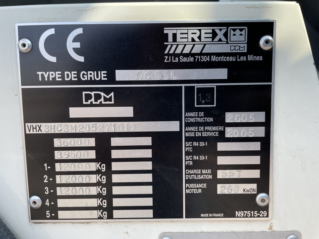 Terex-Demag AC55-L 271019 - VEMA Crane