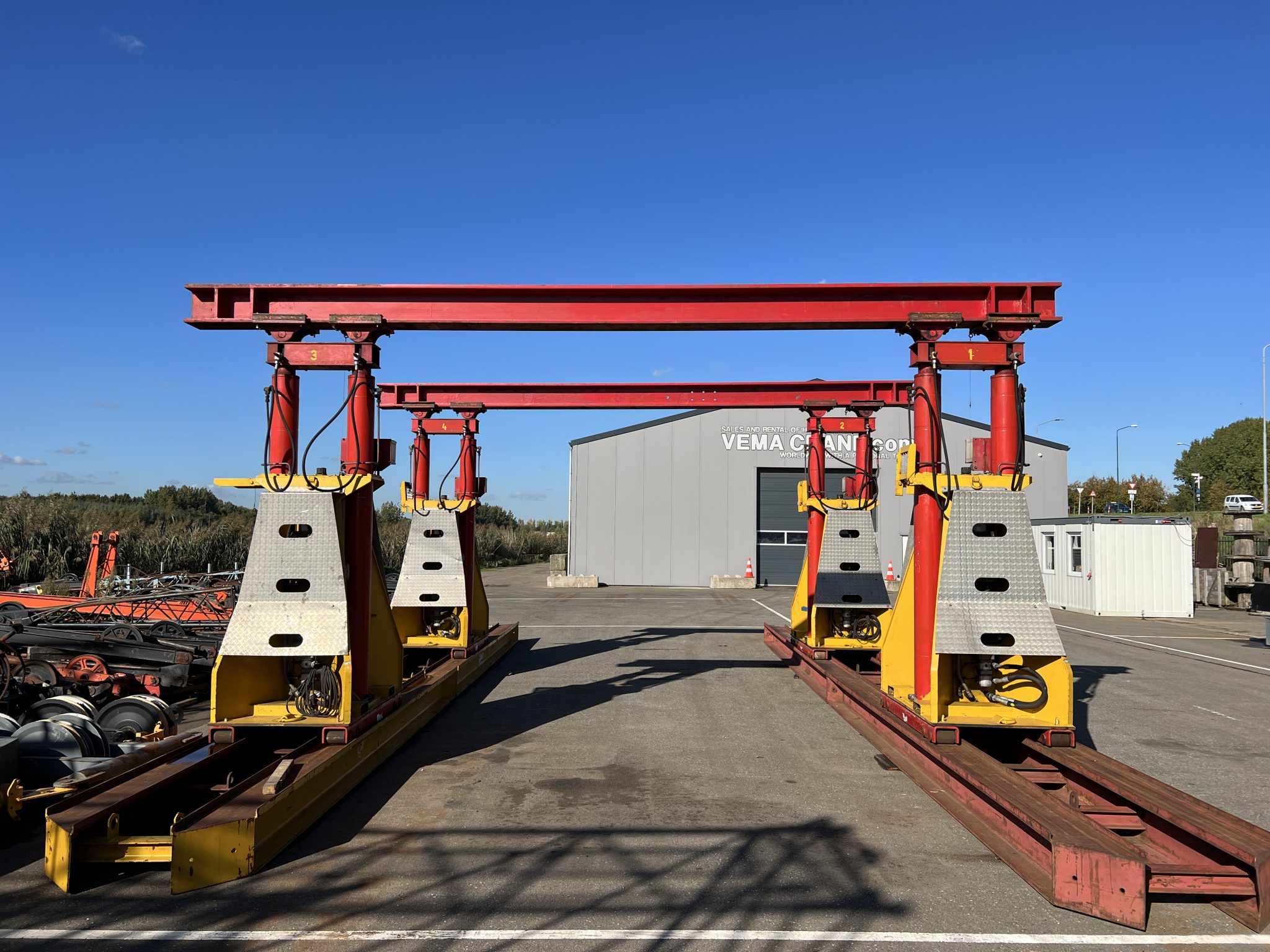 Hydrospex TL200H Heavy lift gantry - VEMA Crane