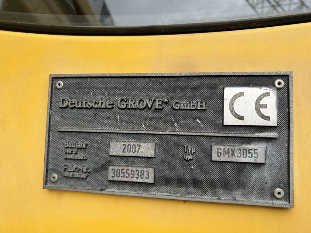 Grove GMK3055 3055.9383 - VEMA Crane