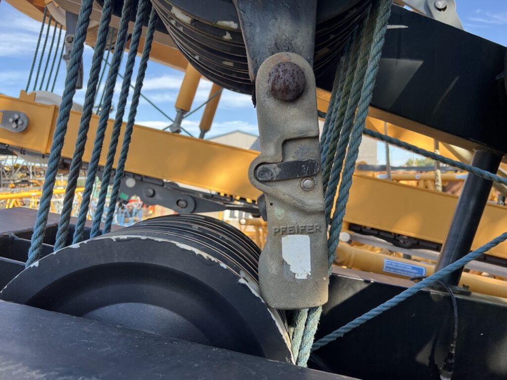 Liebherr luffing jib - type 1309 - VEMA Crane