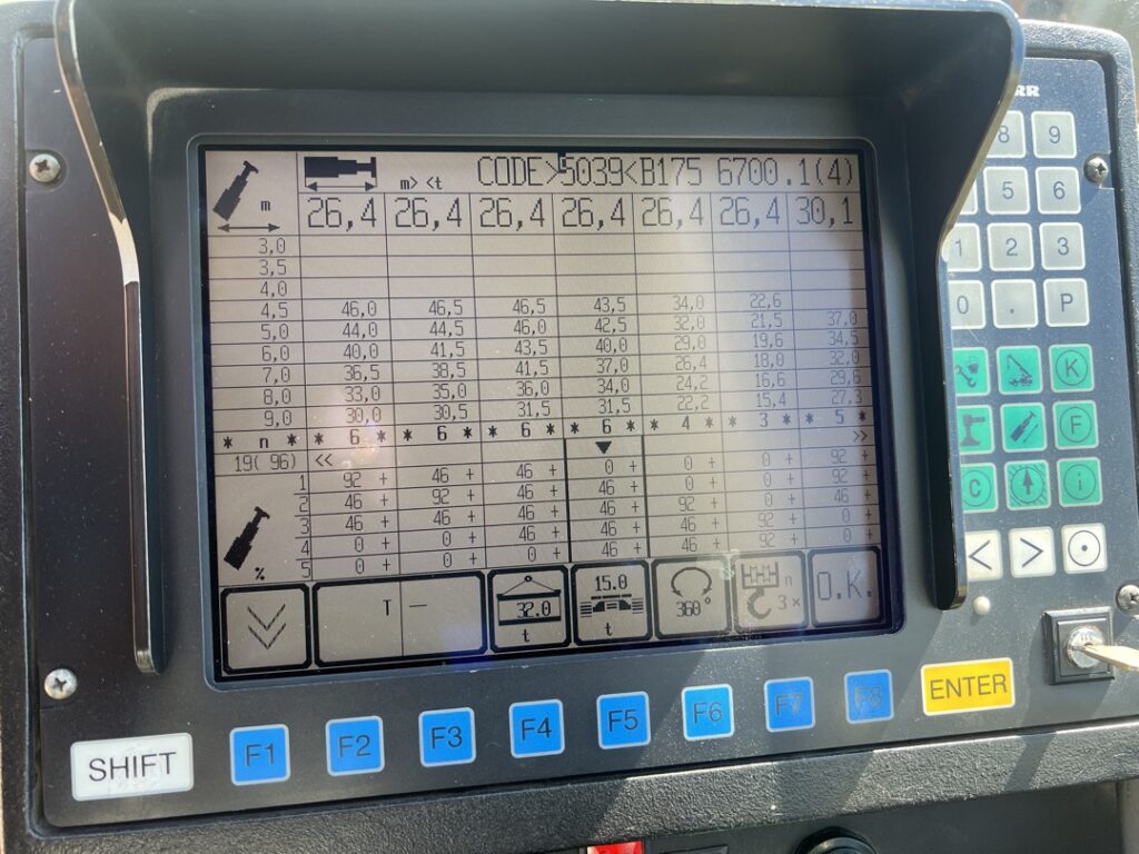 Liebherr LTR1100 097372 - VEMA Crane