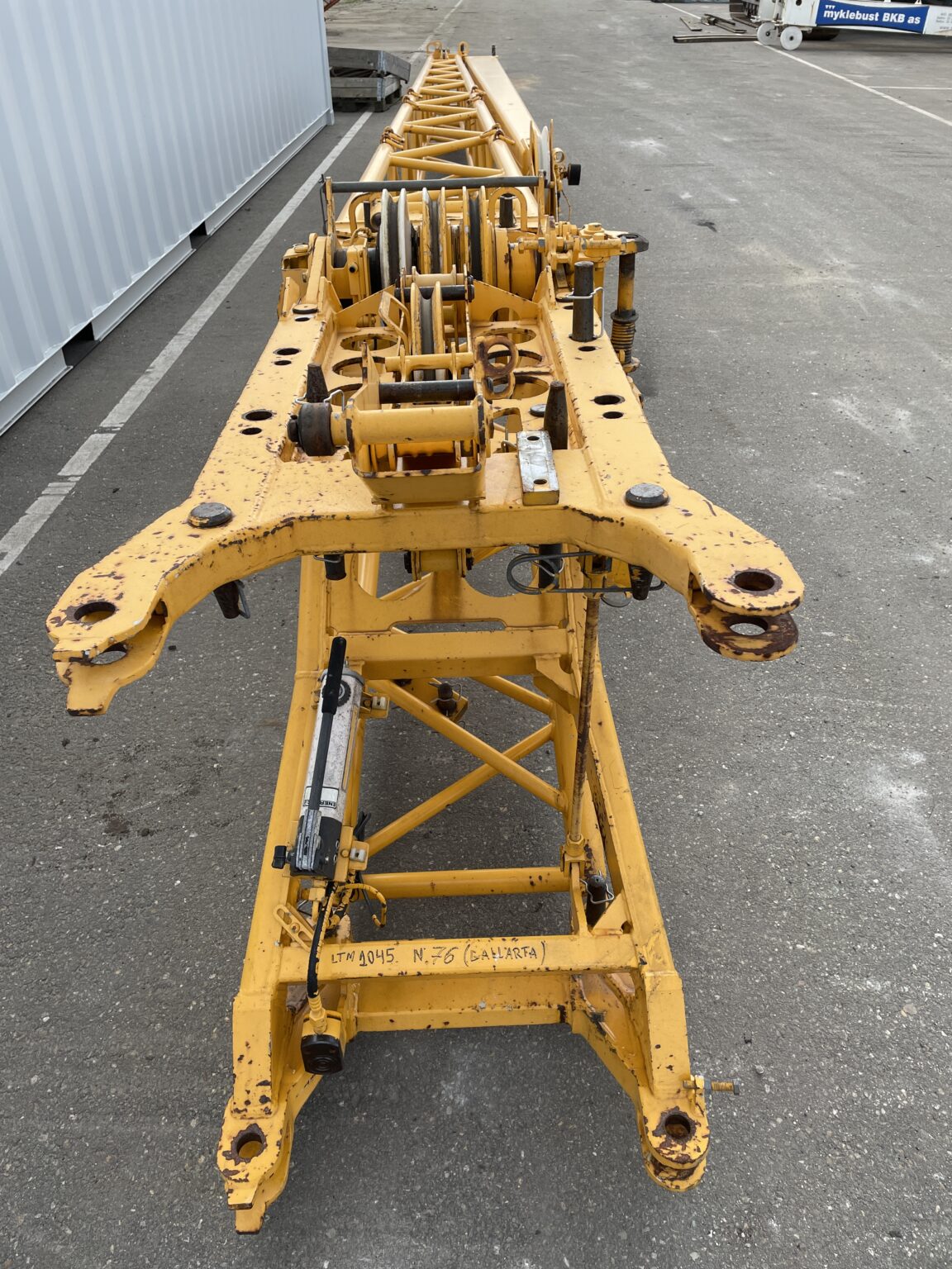 Liebherr LTM1045 double jib - VEMA Crane