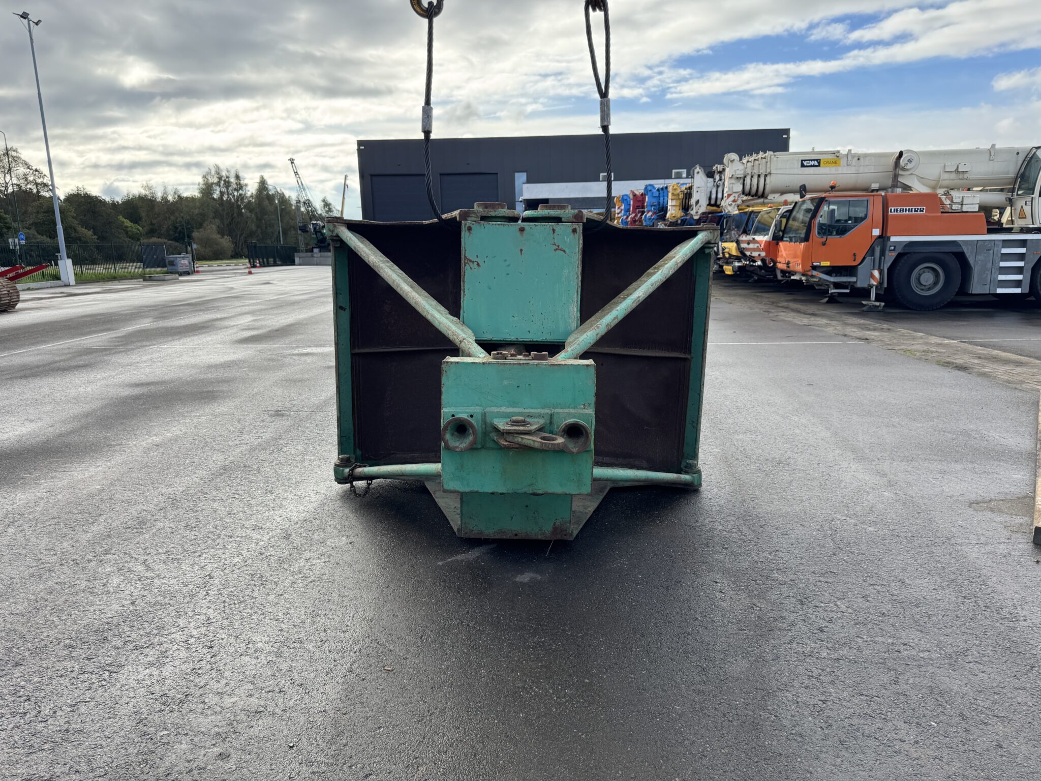 Mechanical rope grab #1 - VEMA Crane