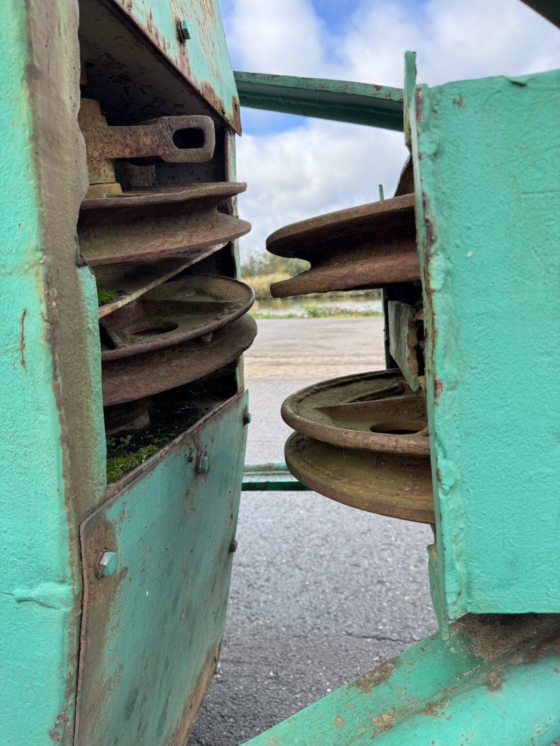 Mechanical rope grab #2 - VEMA Crane