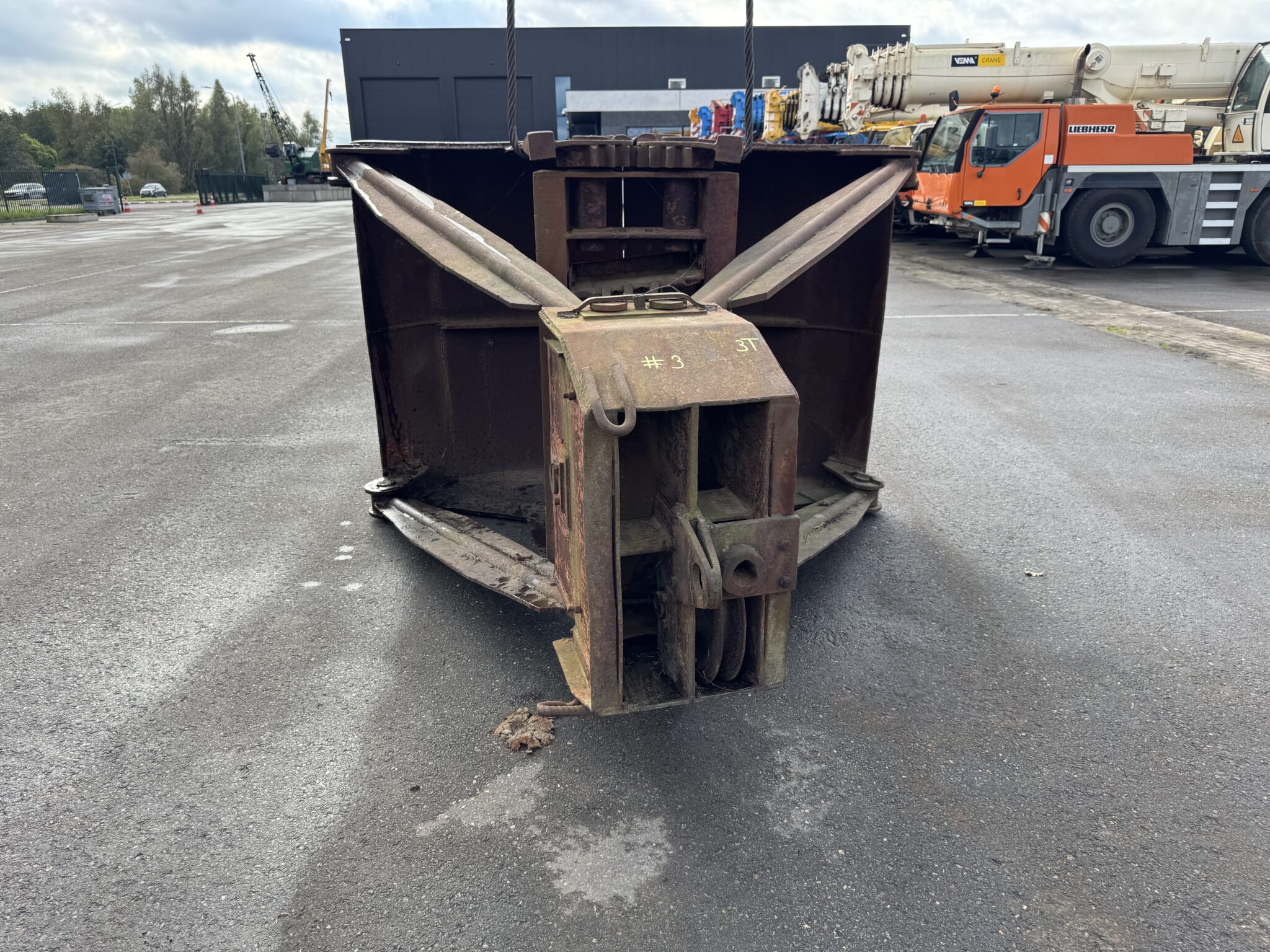 Mechanical rope grab #3 - VEMA Crane